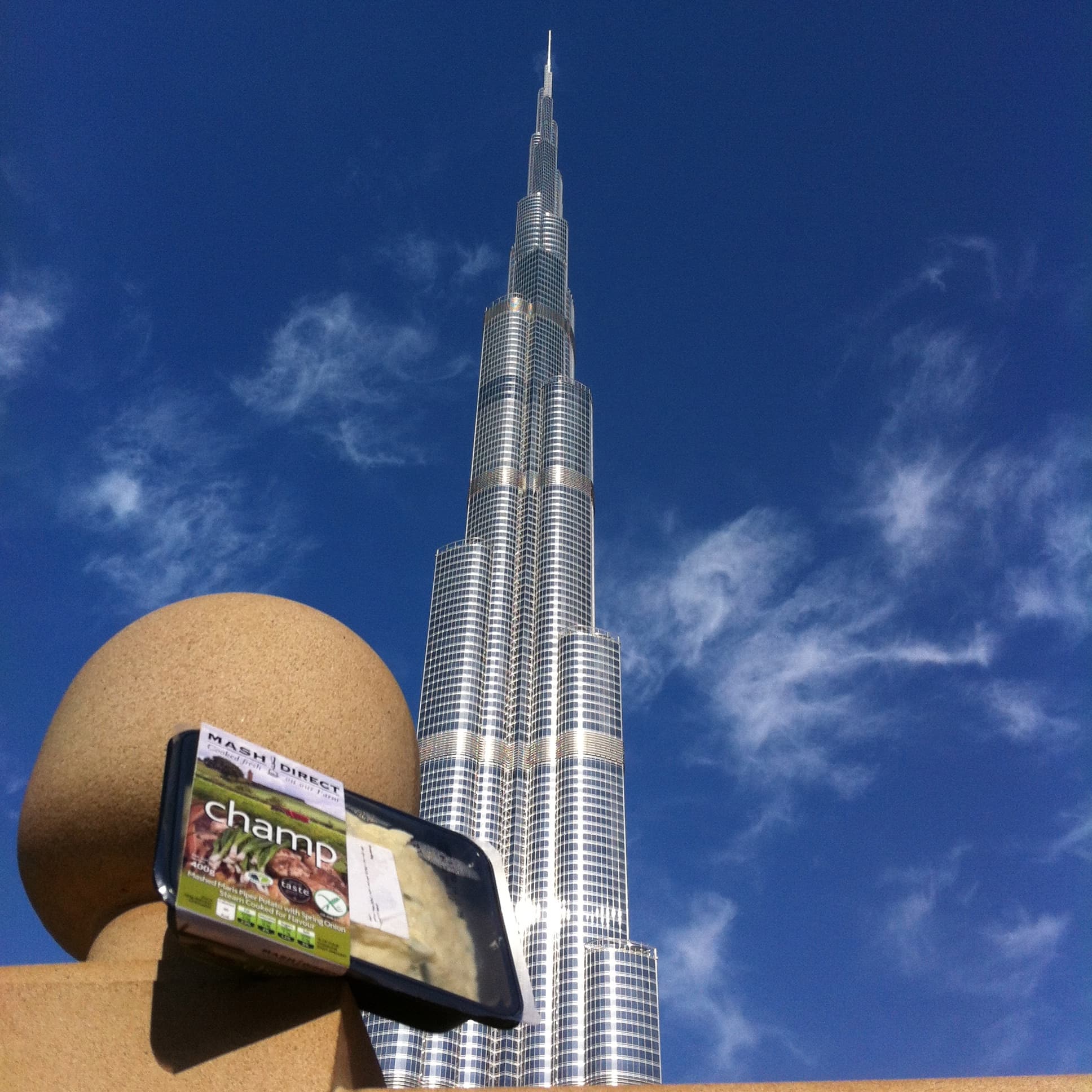 Mash Direct Champ at the Burj Khalifa | Mash Direct