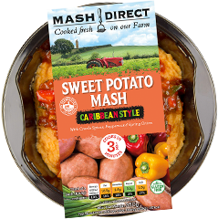 Mash Direct Sweet Potato Mash Packet Shot |Mash Direct
