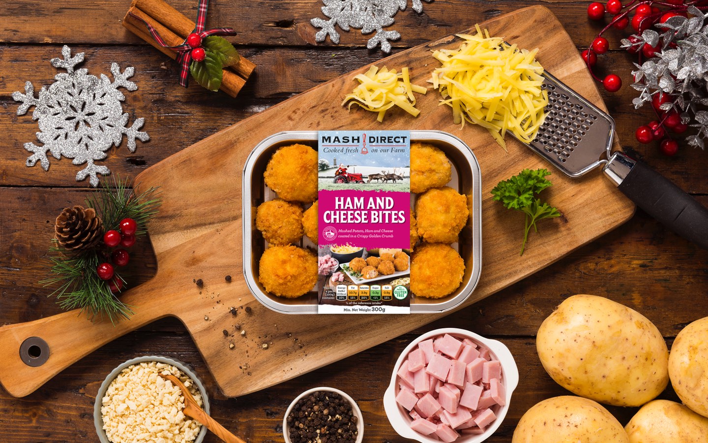 Ham and Cheese Bites | Mash Direct